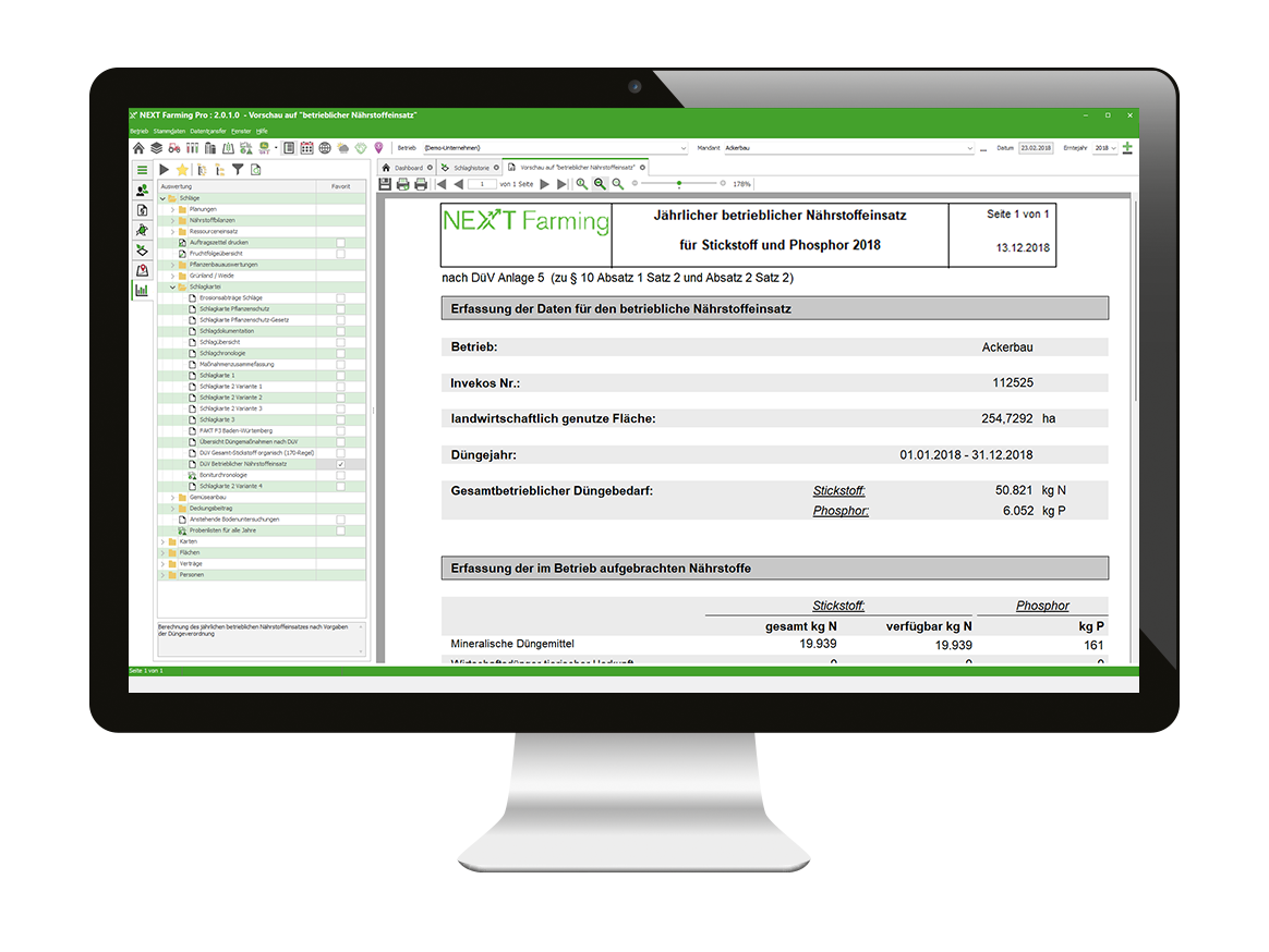 Agricultural software for your business success - NEXT Farming