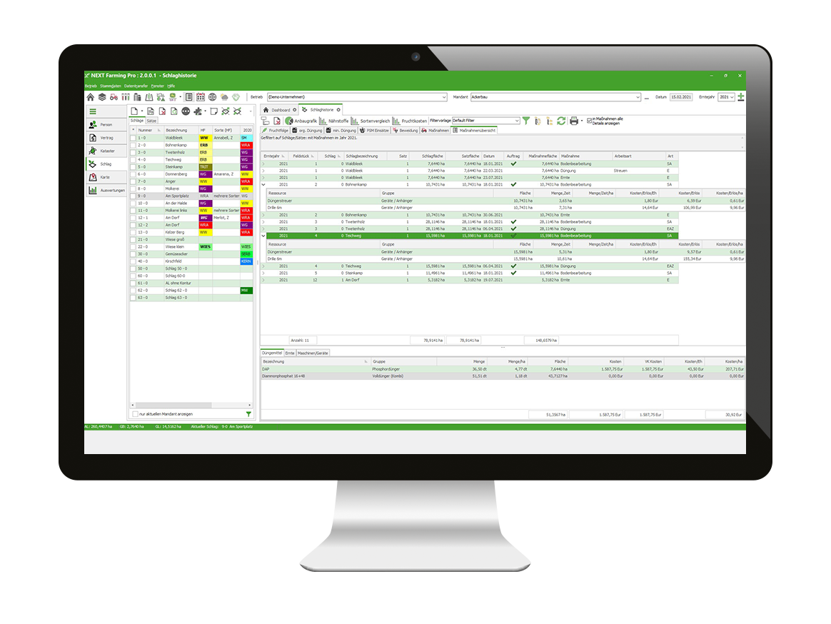 Agricultural software for your business success - NEXT Farming