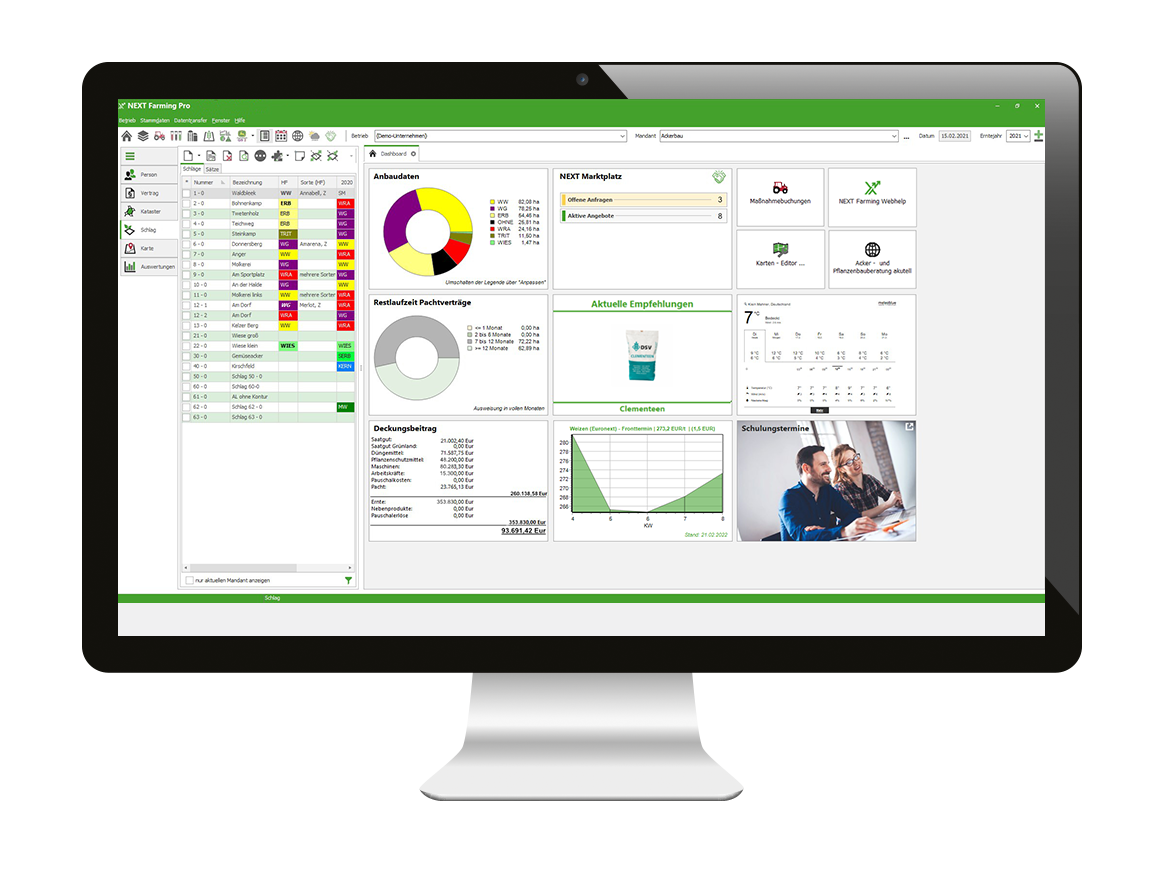 Agricultural software for your business success - NEXT Farming